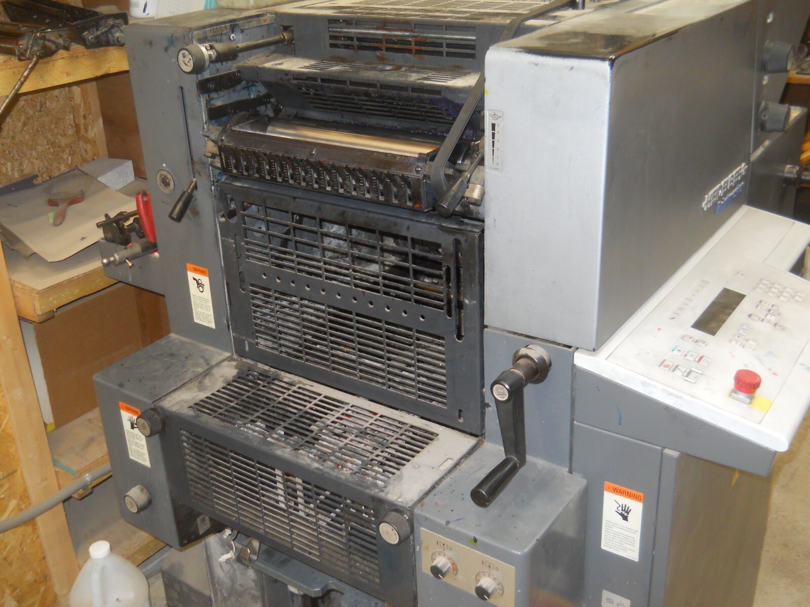 2003 HEIDELBERG PRINTMASTER 46-2, SN #964314, TWO COLOR PRESS , NUMBERING | eBay
