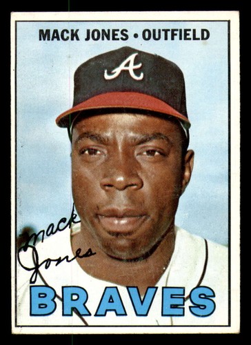 1967 Topps #435 Mack Jones DP Excellent+ Braves DP ID:286962 | eBay
