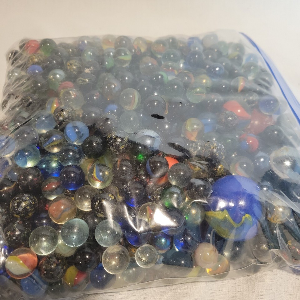 Bag of Vintage Marbles 100s!!!! | eBay
