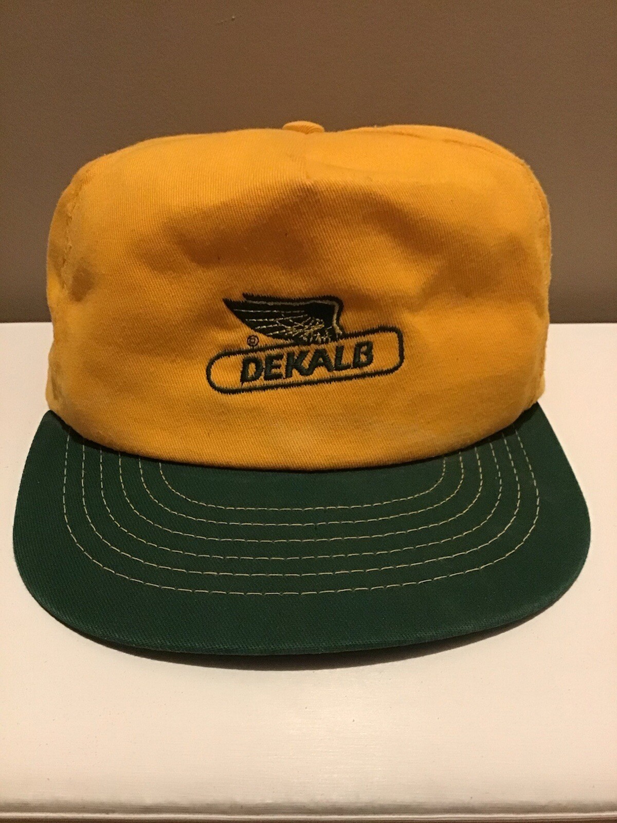 DEKALB Yellow/Green Trucker Ball Cap - Pre-Owned SWI… - Gem