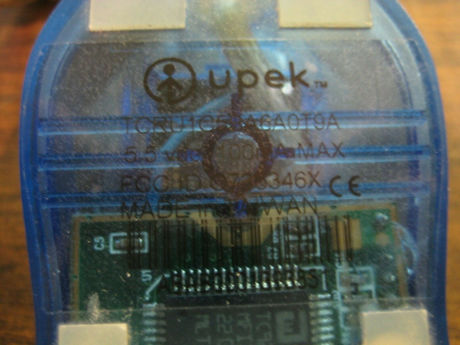 LOT of 5 UPEK TouchChip TCRU1C USB 2.0 Fingerprint Biometric ...