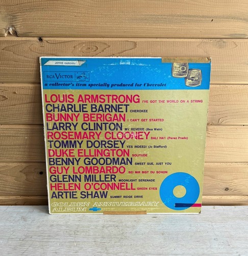 Golden Anniversary Album Chevrolet Jazz 1961 Vinyl RCA Record LP 33 RPM ...