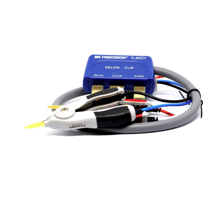 Bk Precision TL8KC1 Kelvin Clip Test Leads Models 878b 879b and 880 for ...