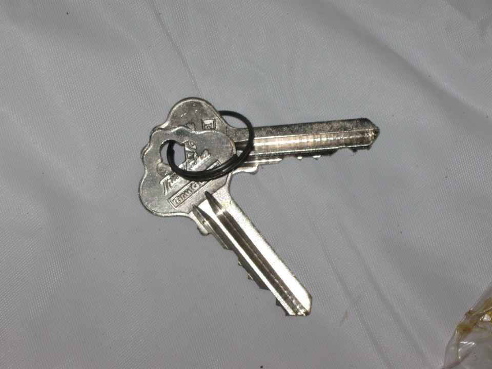 Vintage TruGuard Deadbolt Door Lock Slide - Nite Lock Latch w/ Keys | eBay