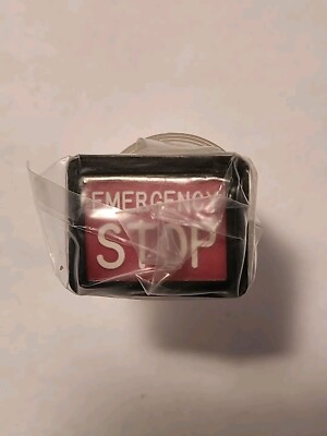 DUCOMM SWITCH PN 10620SA27-105, "EMERGENCY STOP", NSN 5930-01-162-0595 ...