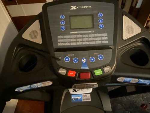 XTERRA TR300 folding treadmill padded slightly used with fan and ...