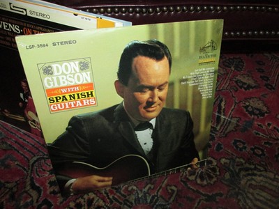 NOS VINTAGE RECORD SEALED LP DON GIBSON WITH SPANISH GUITARS 1966 ...