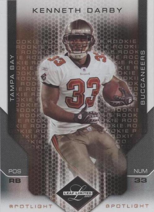 2007 Leaf Limited - Rookie Kenneth Darby #287 Spotlight Bronze /32 (RC ...