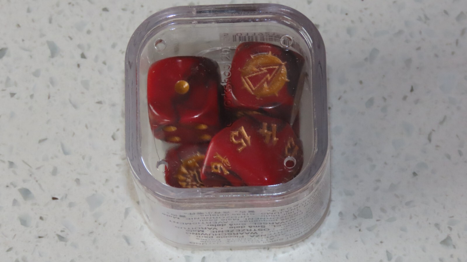 Games Workshop Blood Bowl Vampire Counts Team Dice Set New BNIB Sealed ...
