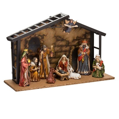 Kurt Adler Porcelain 10-Piece Nativity Set, 3.5-Inch to 5-Inch | eBay