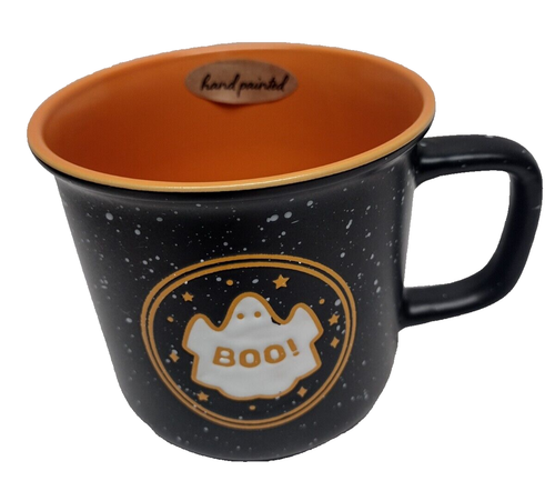 Boo Hand Panted Coffee Mug 16oz | eBay