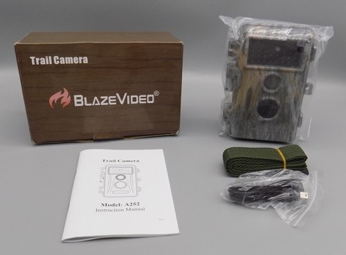 Blaze Video A-252 Trail Camera Complete New in Box Scouting Infra Red Hunting | eBay