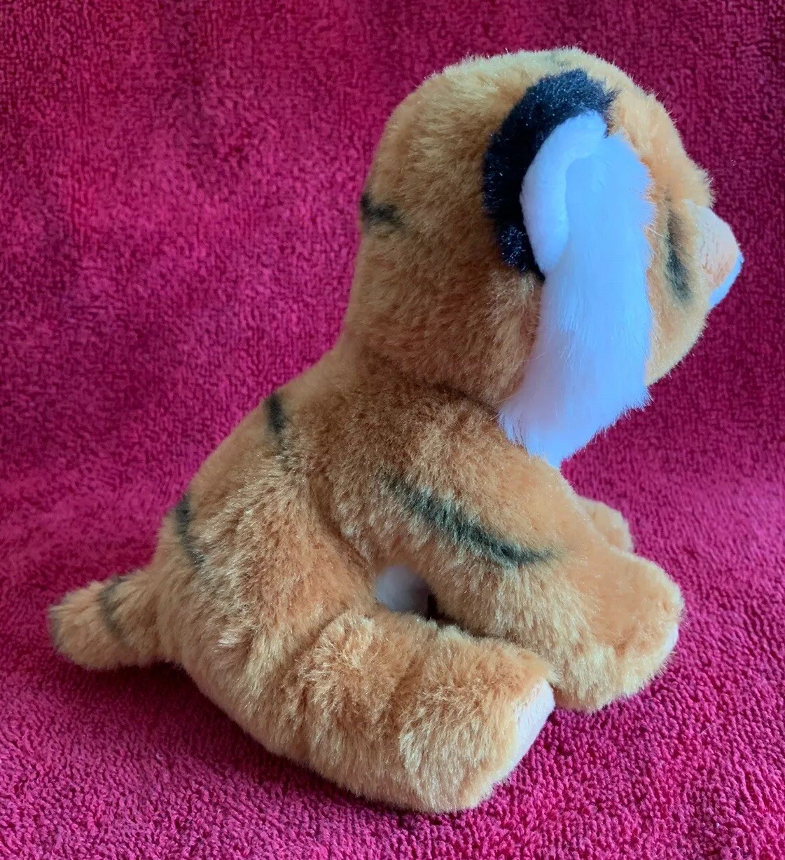 TY Beanie Babies TIGGS Brown Tiger Sparkle Eyes VelveTy 6” Soft Plush ...