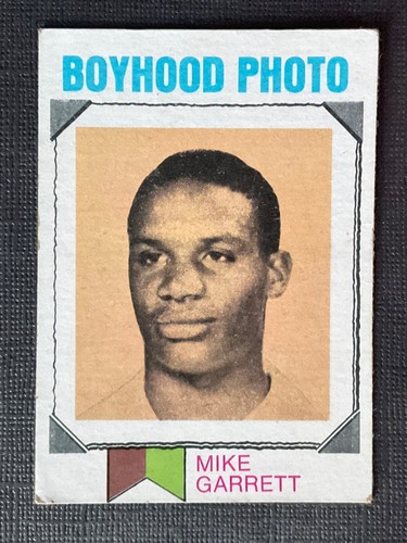 Mike Garrett Boyhood Photo 1973 Topps Football Card #267 - San Diego ...