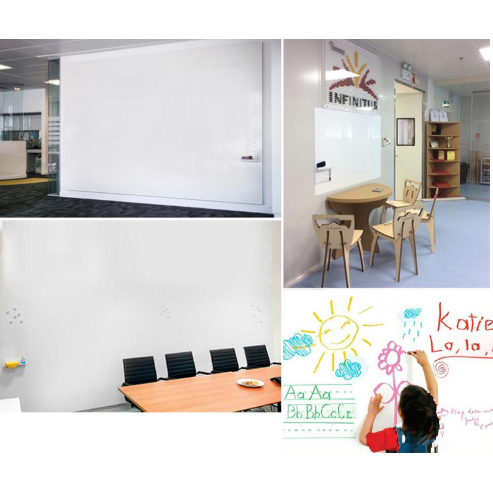 White Board Sticker Dry Erase Message Board Film Decal for Home and ...