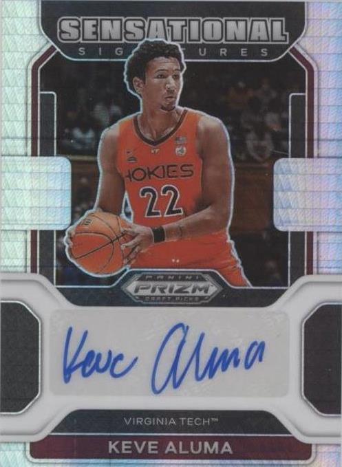 2022-23 Panini Prizm Draft Picks - Sensational Signatures Keve Aluma # ...