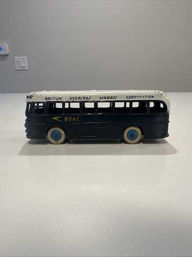 1960s Dinky Toys Meccano Blue BOAC 283 Bus British Overseas Airway Corp ...