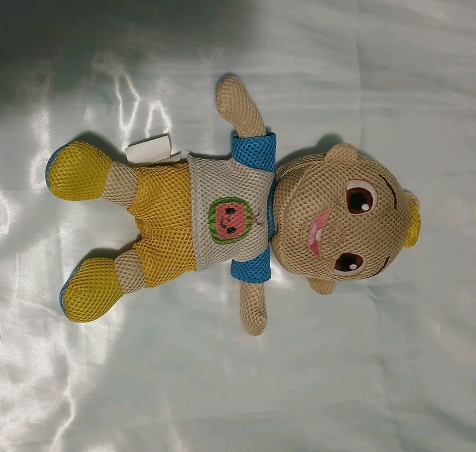 Cocomelon JJ Bath Buddy Bathtime Toy Cocomelon Wash Sponge Bath Time ...