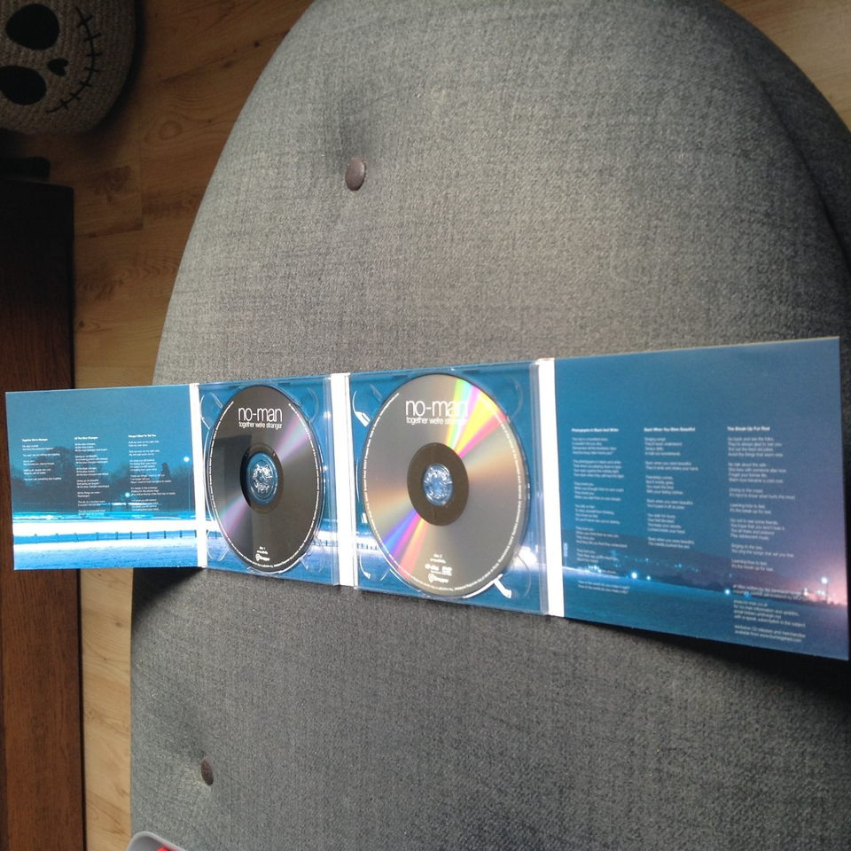 No-Man - Together We're Stranger CD/DVD (Art/Rock/Ambient/Porcupine ...