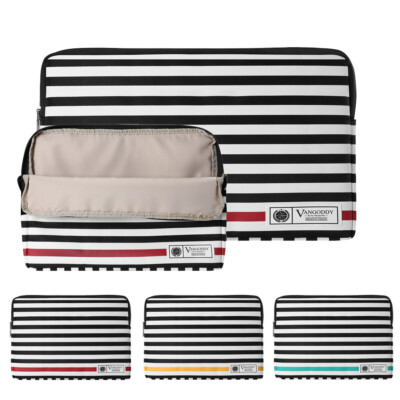 For 12" Microsoft Surface Pro 9 Nylon Stripe Laptop Case Tablet Zipper ...