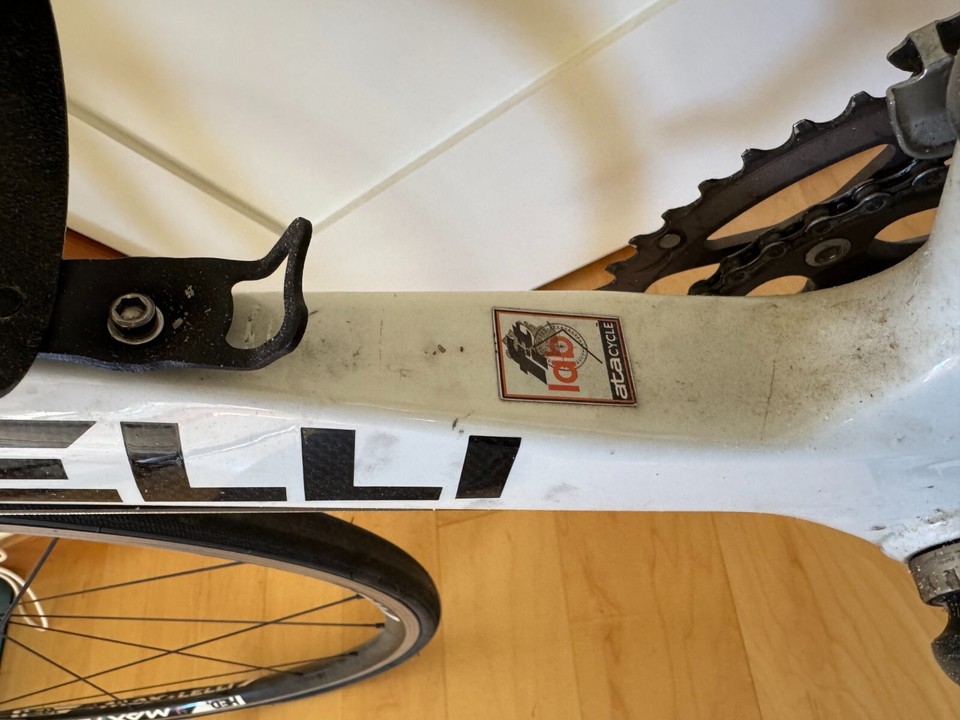 Max Lelli Cinghialino Tiburzi carbon fiber road bike with Ultrega FSA ...