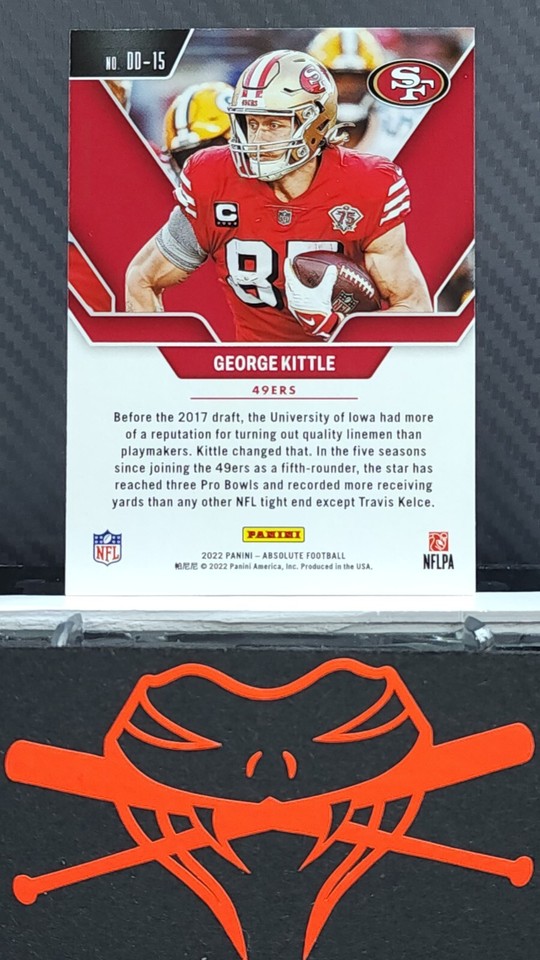George Kittle 2022 Absolute DRAFT DIAMONDS #DD-15 - 49ers | eBay