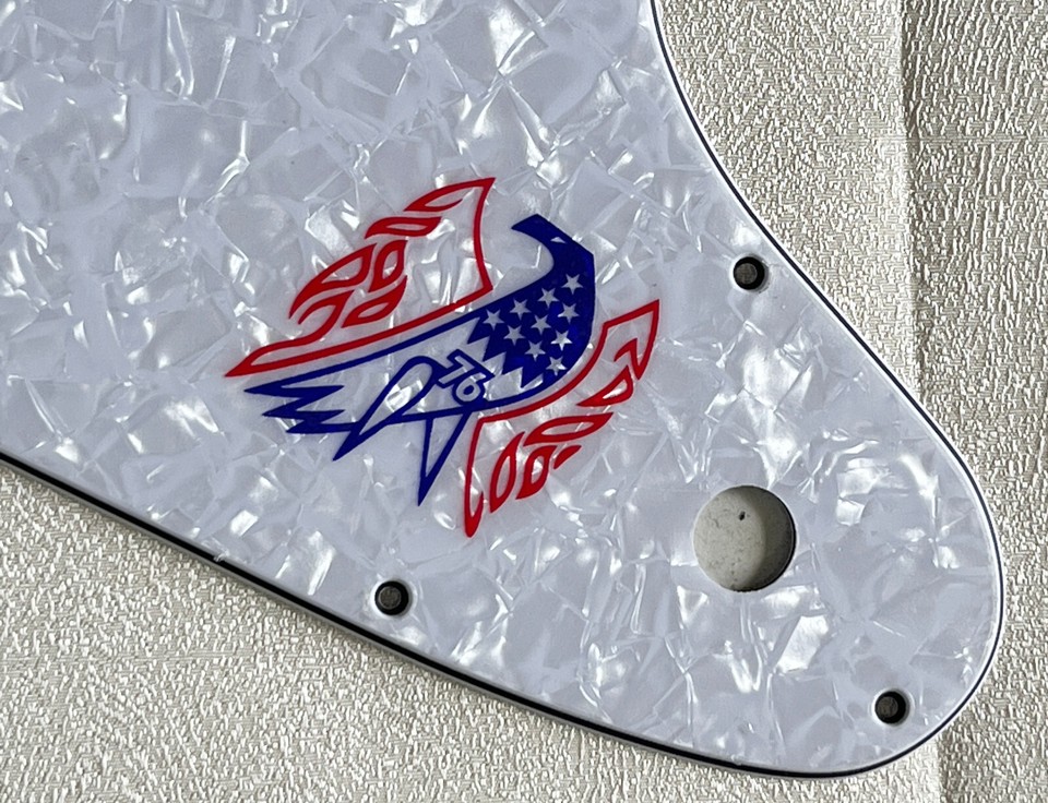 Custom For Gibson Firebird Color "Logo" Style Guitar Pickguard 4-Ply ...