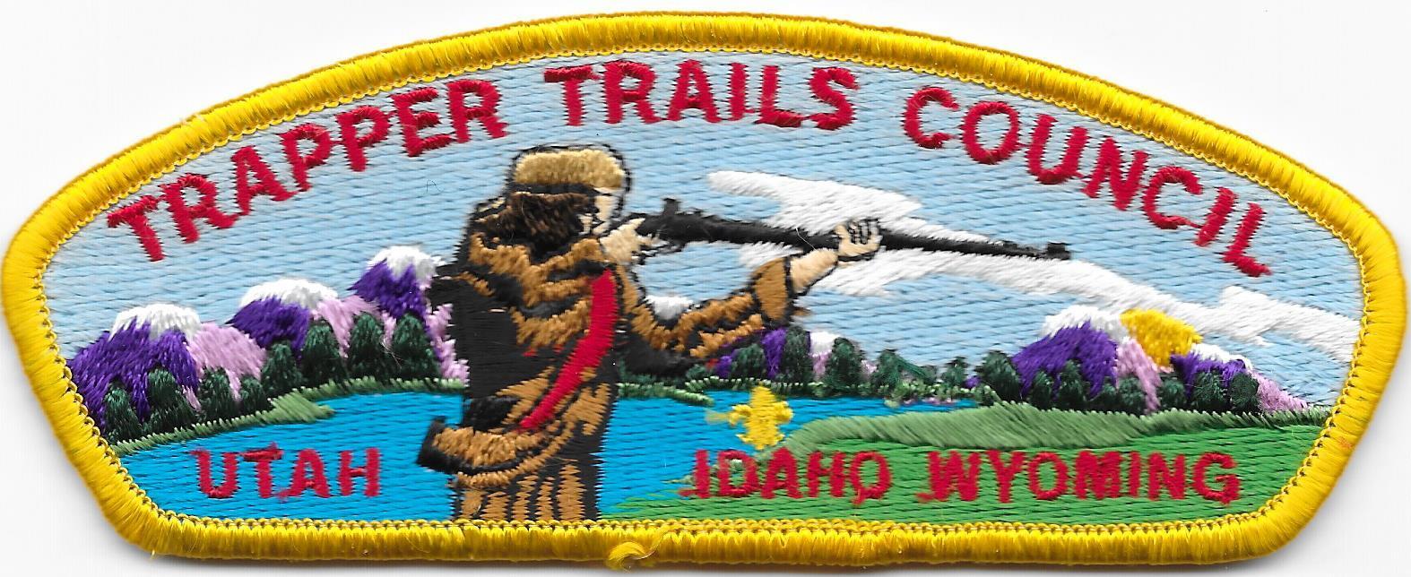 Trapper Trails Council Strip S-1 Plastic Back CSP SAP Boy Scouts of ...