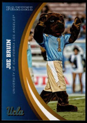 2015 Panini UCLA Bruins #1 Mascot MultiSport Card Joe Bruin Behind the ...