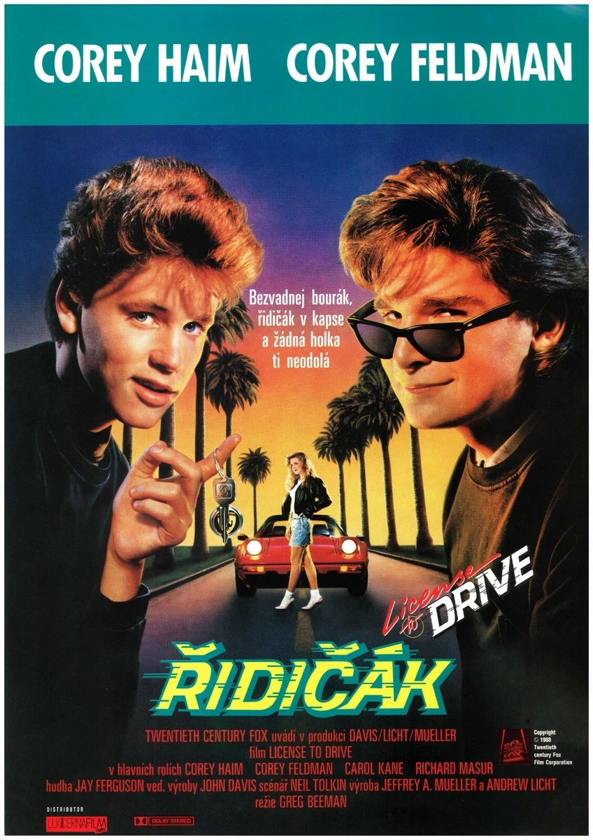 License To Drive Movie Poster