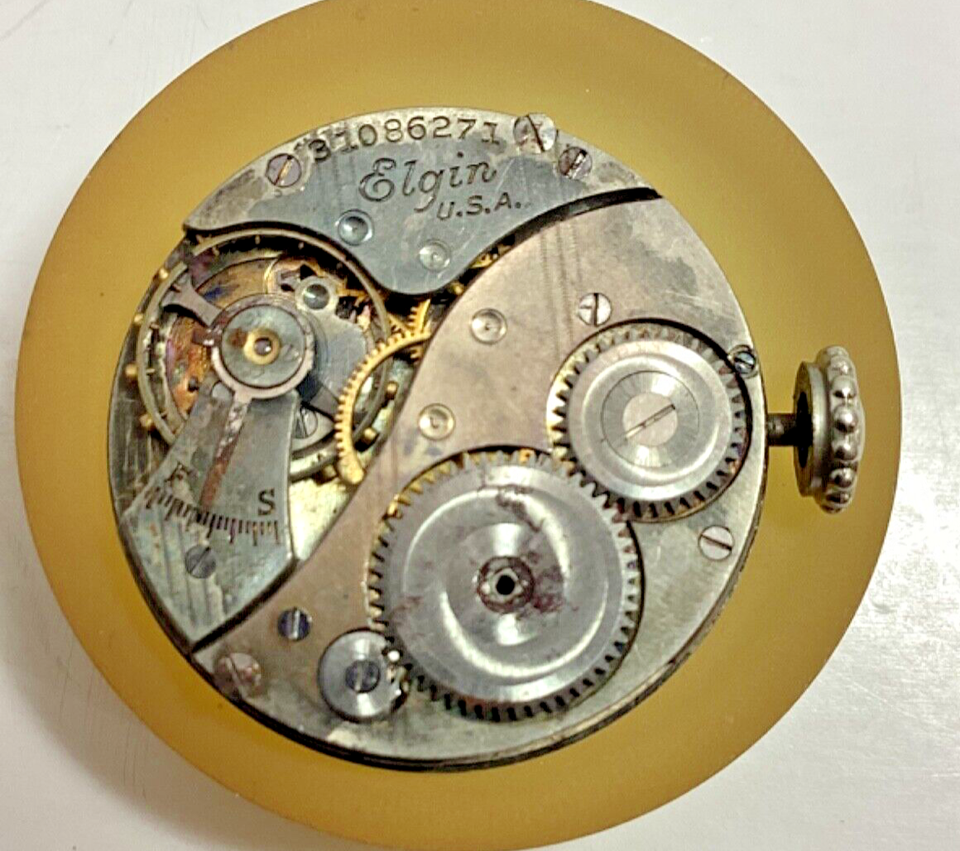 Vintage Elgin Watch Parts, Movements, Dials, Crystal You Pickem | eBay