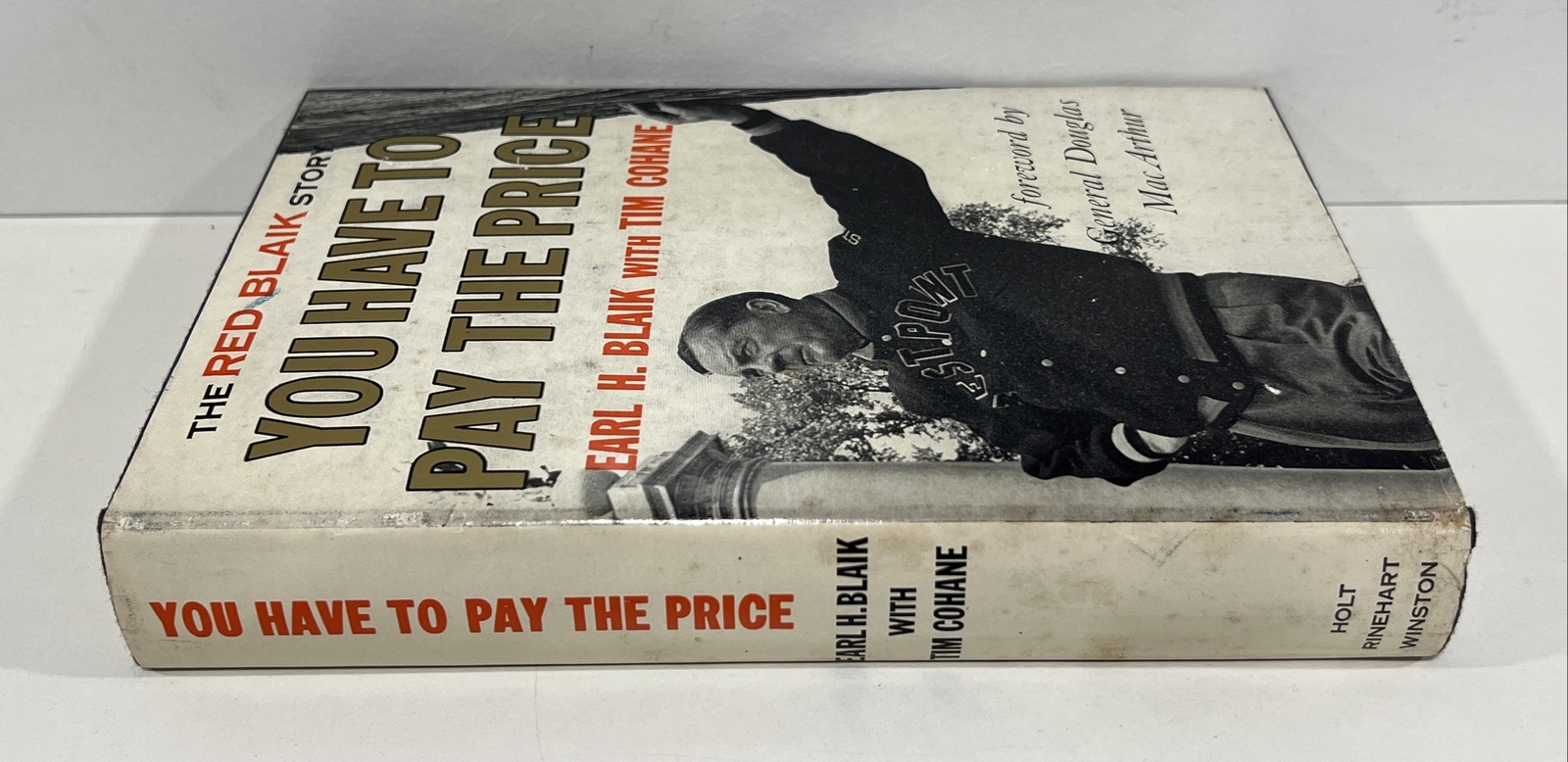 The Red Blaik Story You Have To Pay The Price Westpoint Football Gen ...