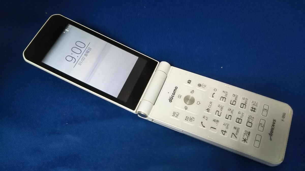 ガラケー ARROWSケータイ F-05G 中古本体 ムスビー｜安心保証付