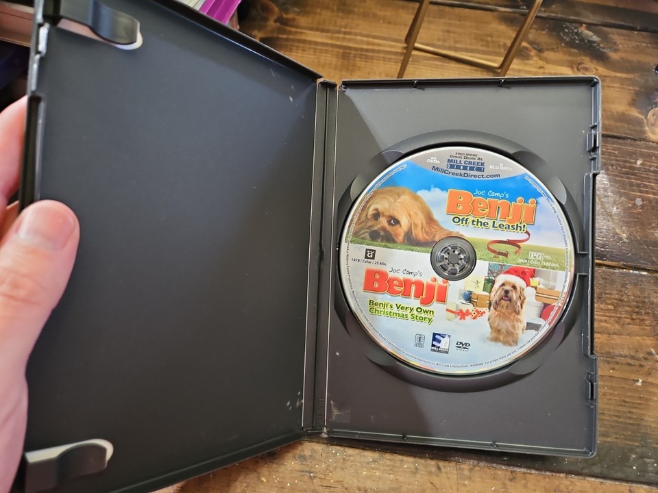 Benji Off the Leash!/ Benji's Very Own Christmas Story DVD | eBay