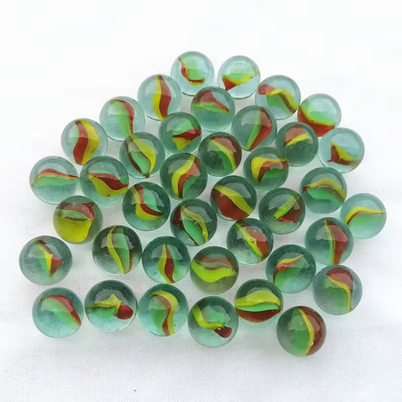 20Pcs Glass Marbles Children Glass Ball 16Mm Marbles Colorful Game ...