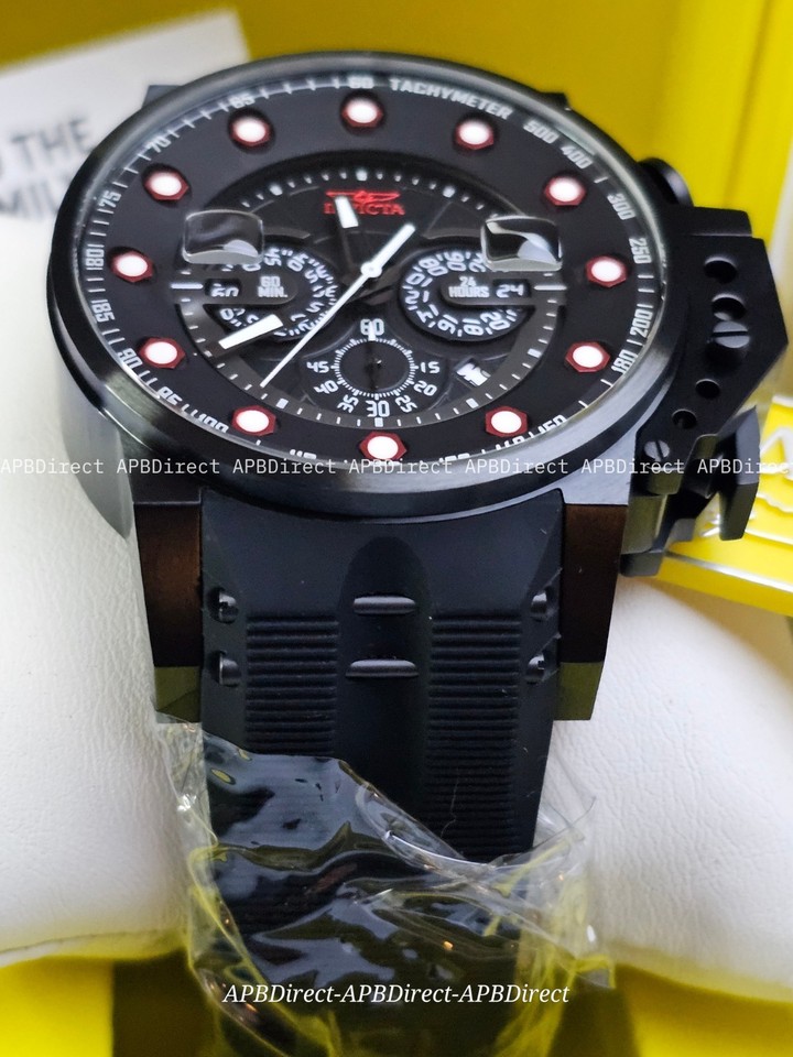 Invicta - I-Force - Black Ops - Magnified Chronograph - LUME Quartz ...