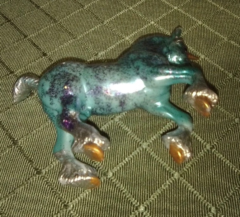 Breyer~Seafoam~Personalized Clydesdale~Mini Whinnie~Fairytale Friends ...