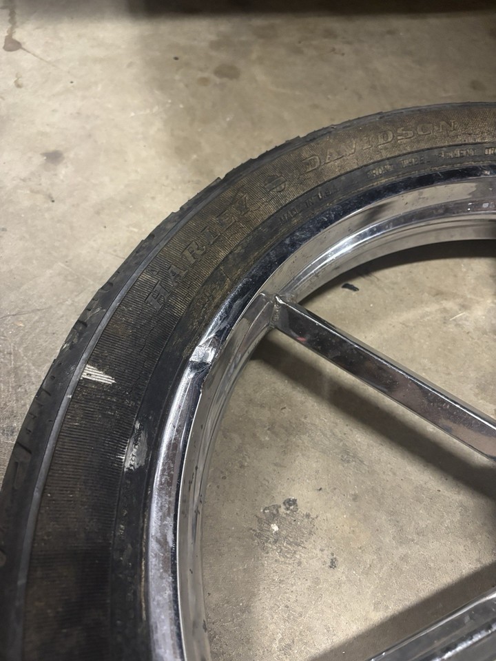 Harley-Davidson Shovelhead Invader Wheels (8-Spoke 16” Rear & 6-Spoke ...