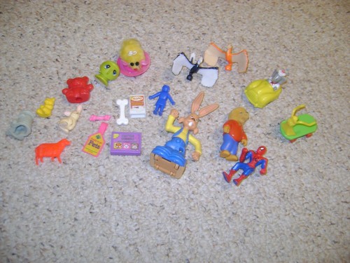 Small Lot of Vintage MINI TOYS & FAST FOOD TOYS! Good Used Cond., FREE ...