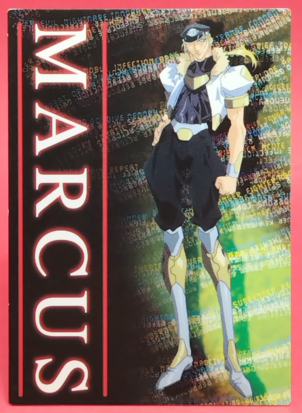 MARCUS / VIRUS No.06 Sega Saturn Card Cards Japan Japanese Game Anime ...