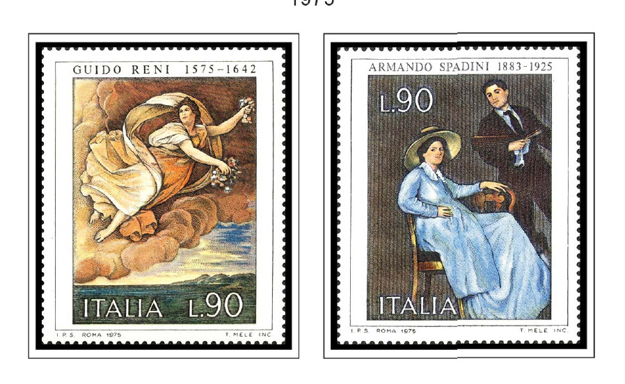 COLOR PRINTED ITALY 1966-1989 STAMP ALBUM PAGES (79 illustrated pages ...
