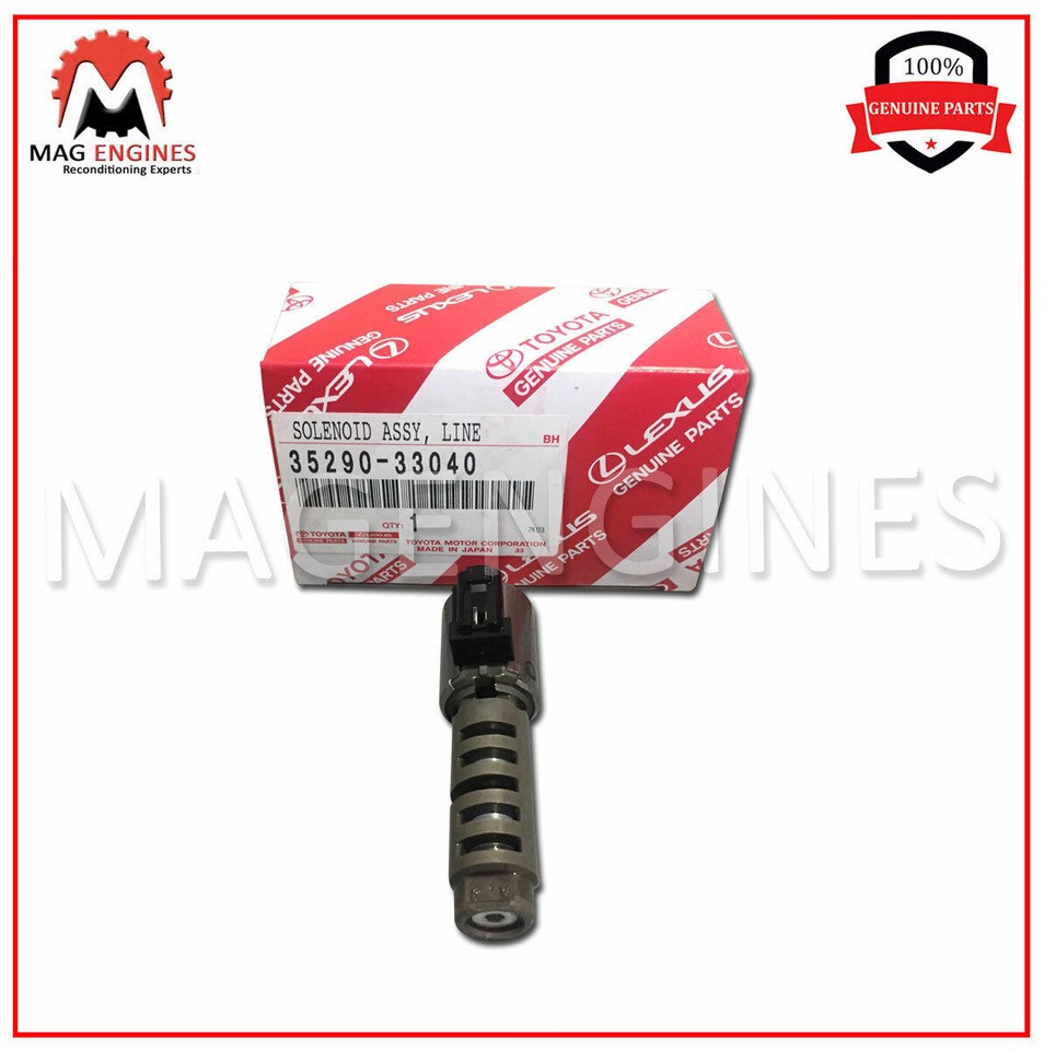 35290-33040 GENUINE OEM LINE PRESSURE CONTROL SOLENOID ASSY 3529033040 ...