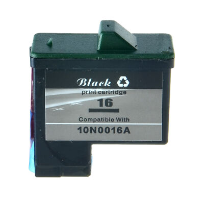 LM-16 LM16 Black Ink Cartridge 10N0016 For Lexmark X1150 X1270 X1130 ...