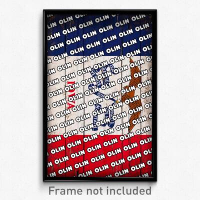 Olin Iowa Poster (IA City Souvenir 11x17 Town Print) | eBay