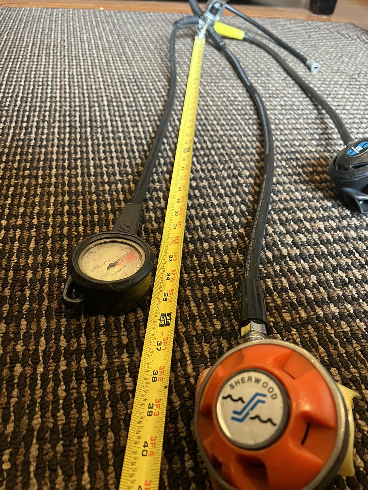 Scuba diving gear scubapro Regulator, G200, PSI Gauge.Sherwood ...