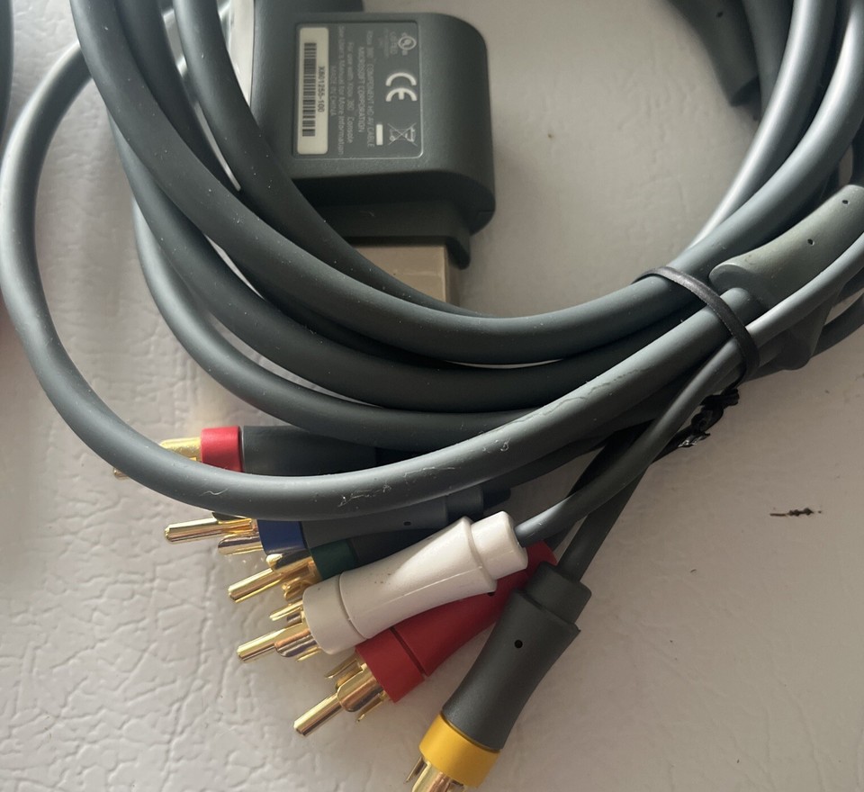 Microsoft XBOX 360 HD AV Cable Console Component X801255-100 OEM | eBay