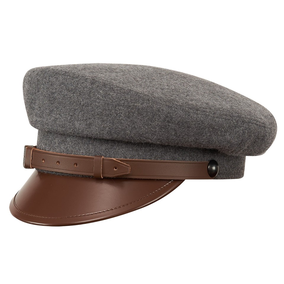 Sterkowski DANUBE MOD 1 Wool Fiddler Cap Peaked Vintage Elegant Mens ...