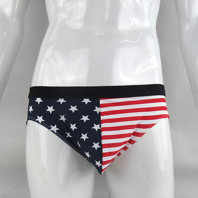 G4021 Mens Color Jockstrap Underwear Contour Pouch stars and stripes ...