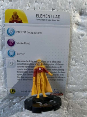 Dc Heroclix Arkham Asile Élément Lad 037 | eBay