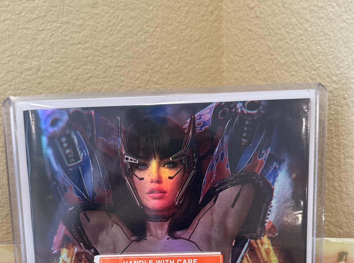 POWER HOUR #2 SHIKARII OPTIMUS ROBOT FULL CHASE FOIL LTD 20 Top Loader ...